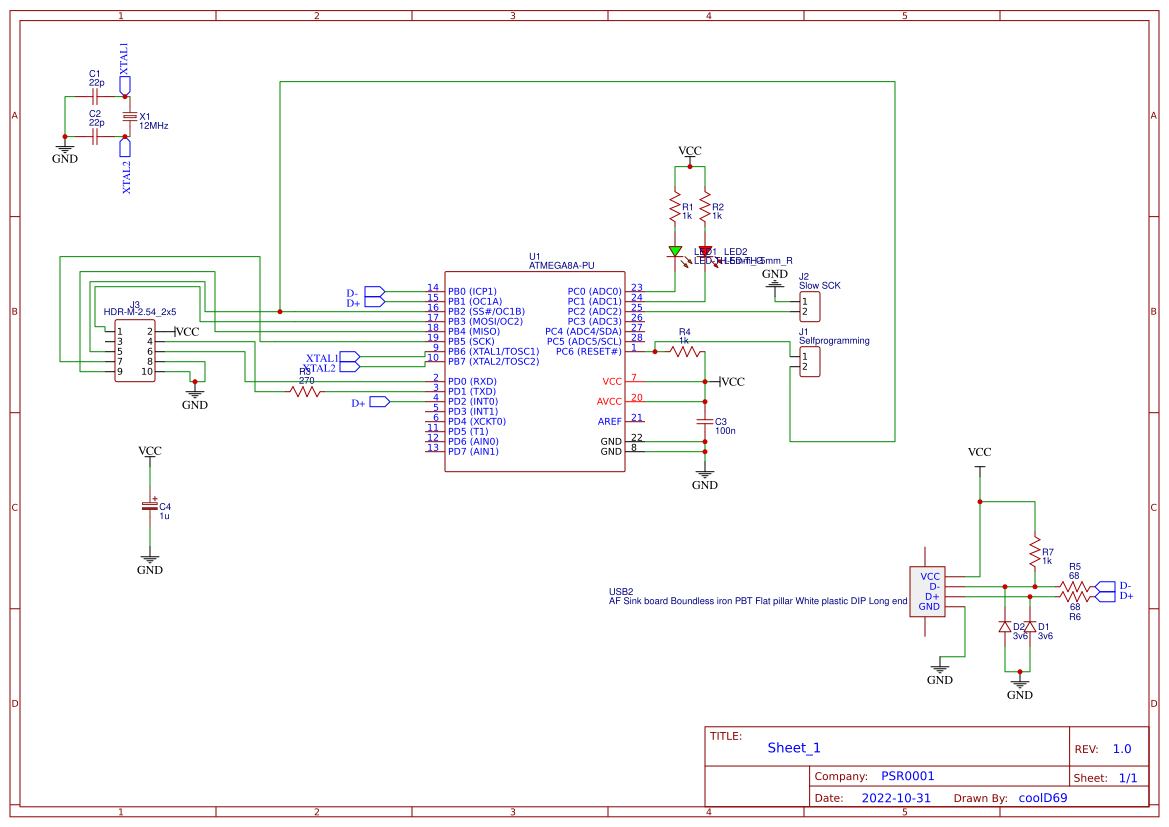 USBASP - EasyEDA open source hardware lab