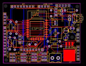ESP8266 12E - EasyEDA open source hardware lab