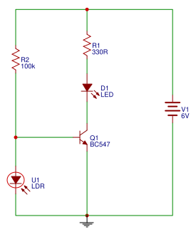 AUTOMATIC DARK DETECTOR - EasyEDA open source hardware lab