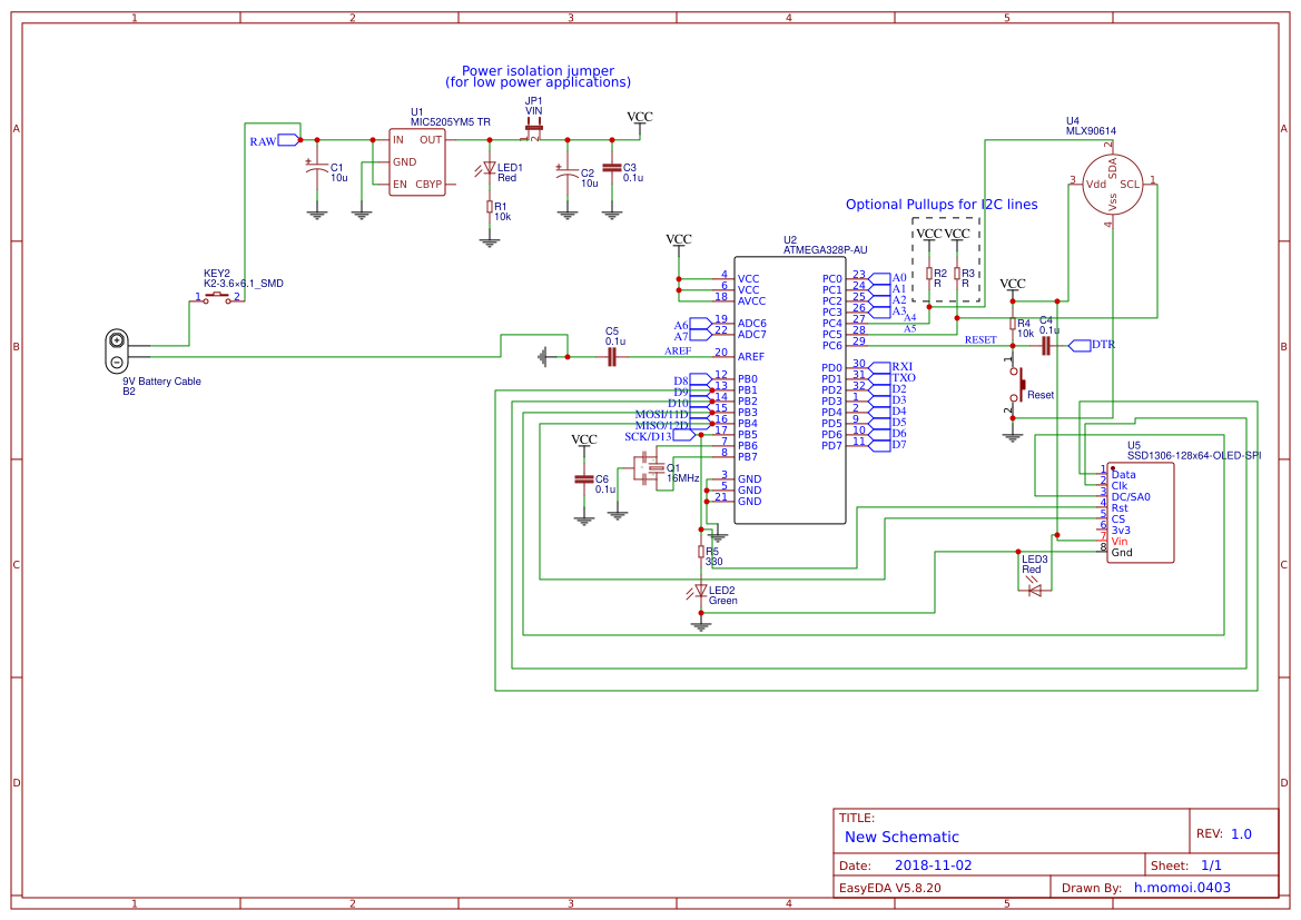 Termômetro digital - Projeto Microcontroladores - EasyEDA open source ...