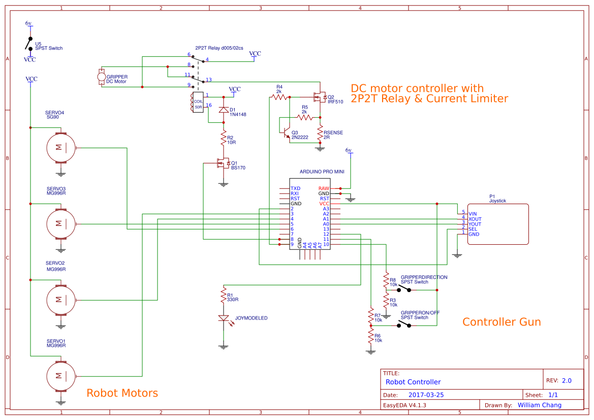 My Robot - EasyEDA open source hardware lab