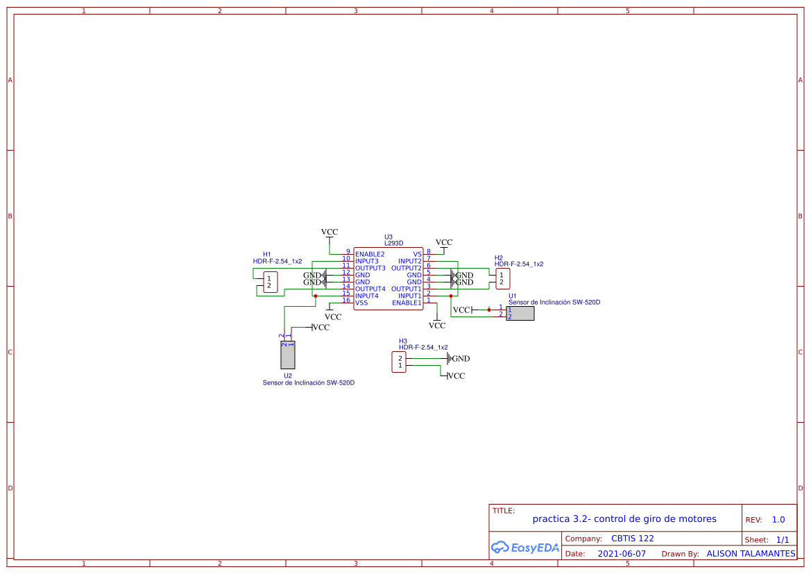 practica 3.2- giro de motores - EasyEDA open source hardware lab