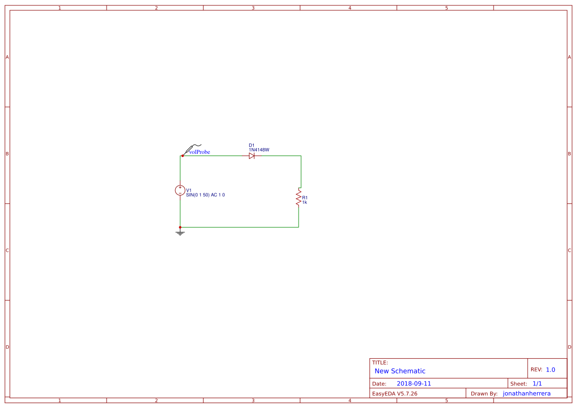 rectificador de media onda - Platform for creating and sharing projects - OSHWLab