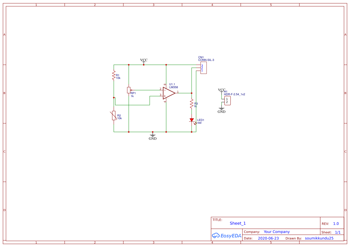 TEMPERATURE SENSOR - EasyEDA open source hardware lab