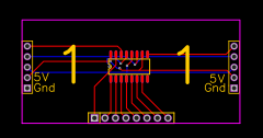 8x8 matrix adding board 1 - EasyEDA open source hardware lab