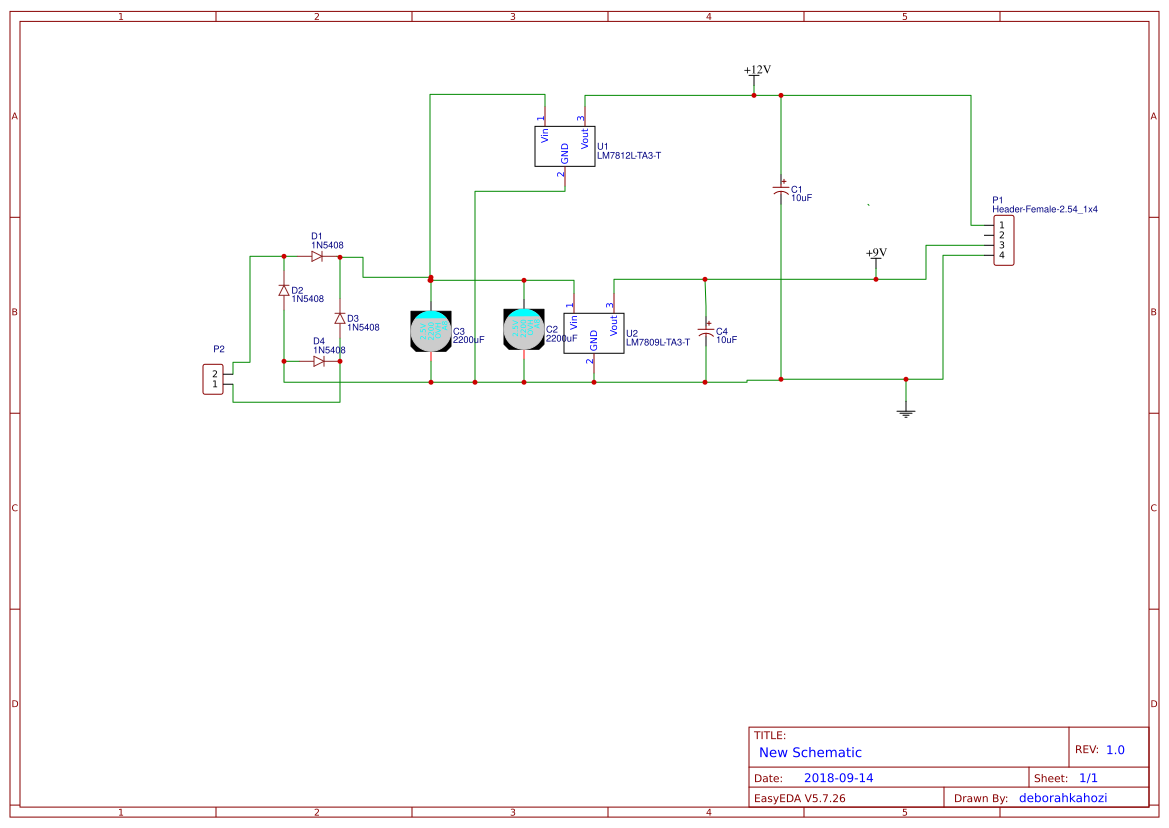 12 V POWER SUPPLY - EasyEDA open source hardware lab