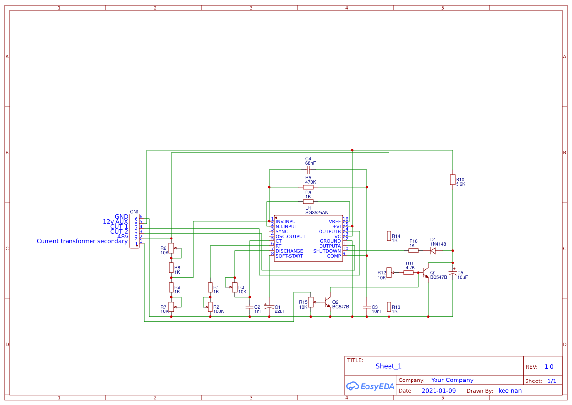 pwm sg3525 rev 2 - OSHWLab