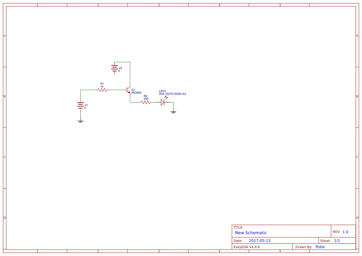 transistor switch - EasyEDA open source hardware lab