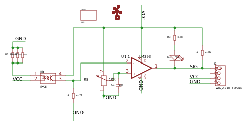 Grove - IR Distance Interrupter - OSHWLab