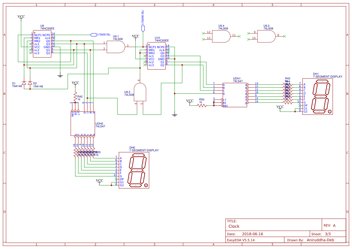 Clock - EasyEDA open source hardware lab