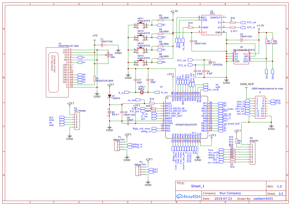 Smart Street Light - EasyEDA open source hardware lab