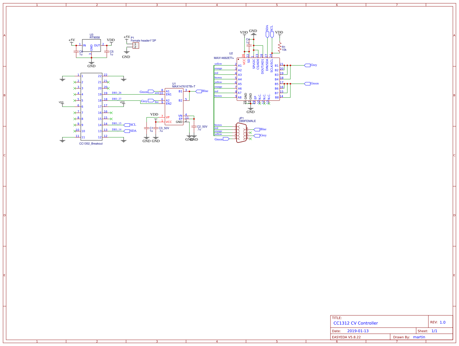 CC1352 - ColecoVision - OSHWLab