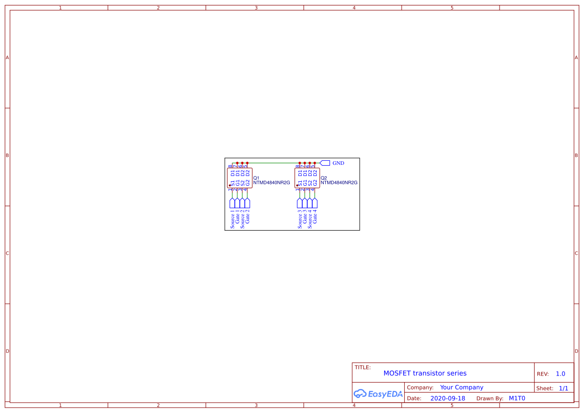 Sourcing MOSFET transistors - EasyEDA open source hardware lab