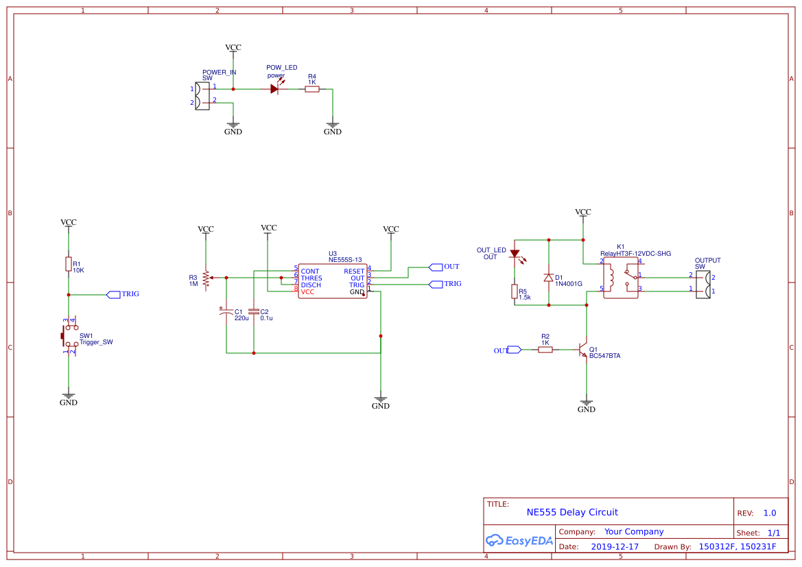 NE555_Delay_Circuit_150231F_150312F - EasyEDA open source hardware lab