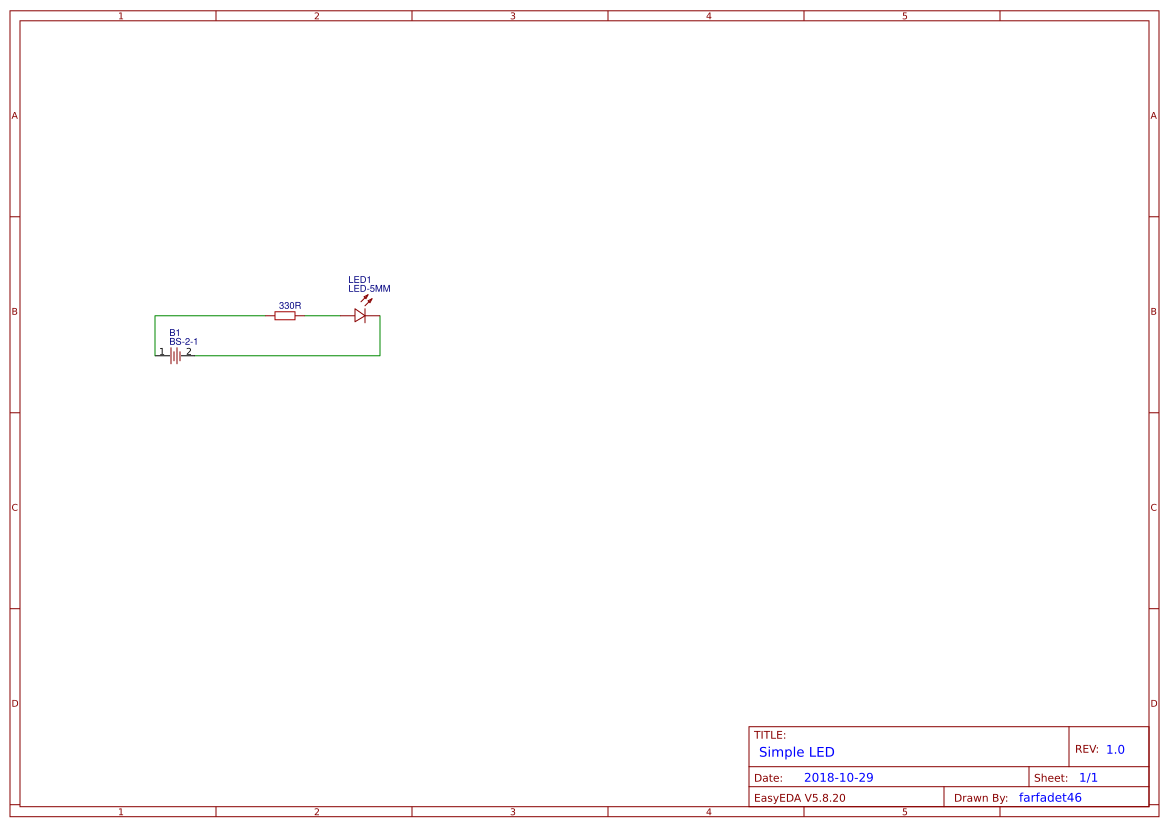 simple led - OSHWLab