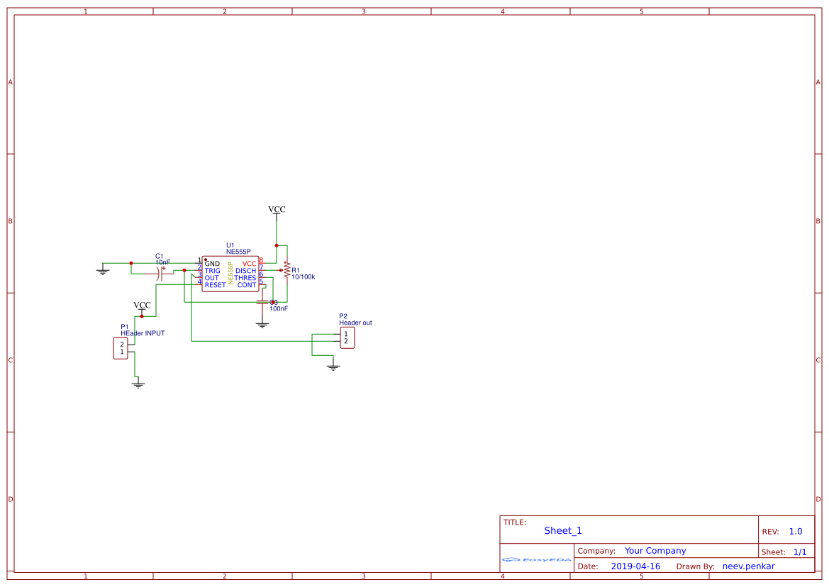 555 timer - EasyEDA open source hardware lab