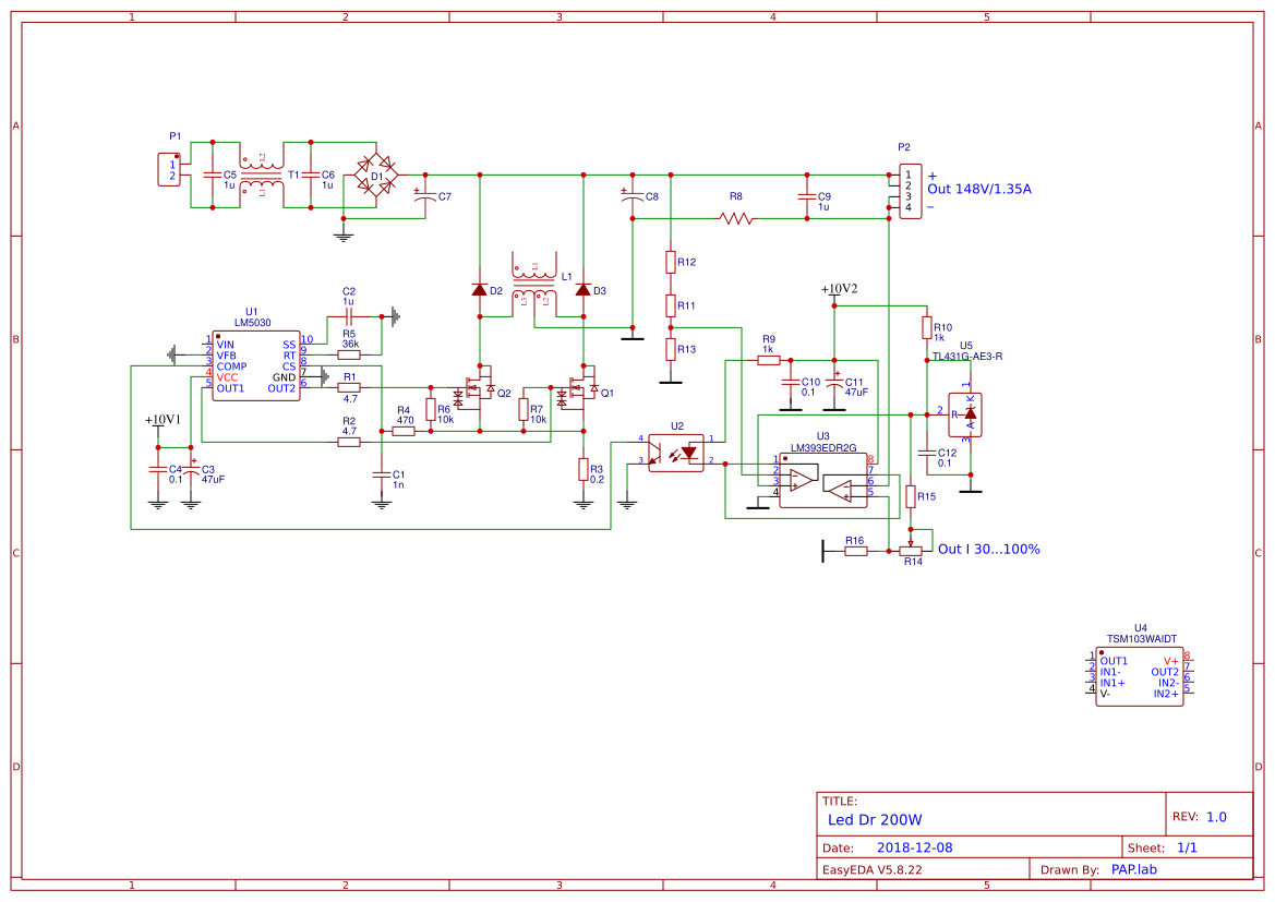 Led_LM5030 - EasyEDA open source hardware lab