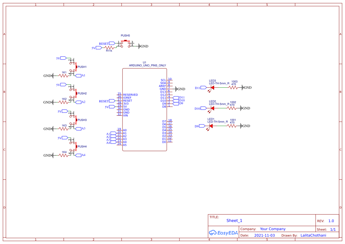 Group_1_Task_PCB(LED Pattern) - EasyEDA open source hardware lab