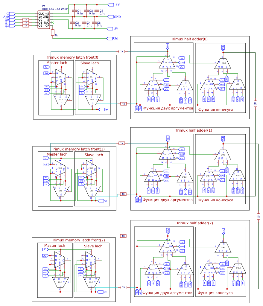 TRIMUX_COUNTER - EasyEDA open source hardware lab