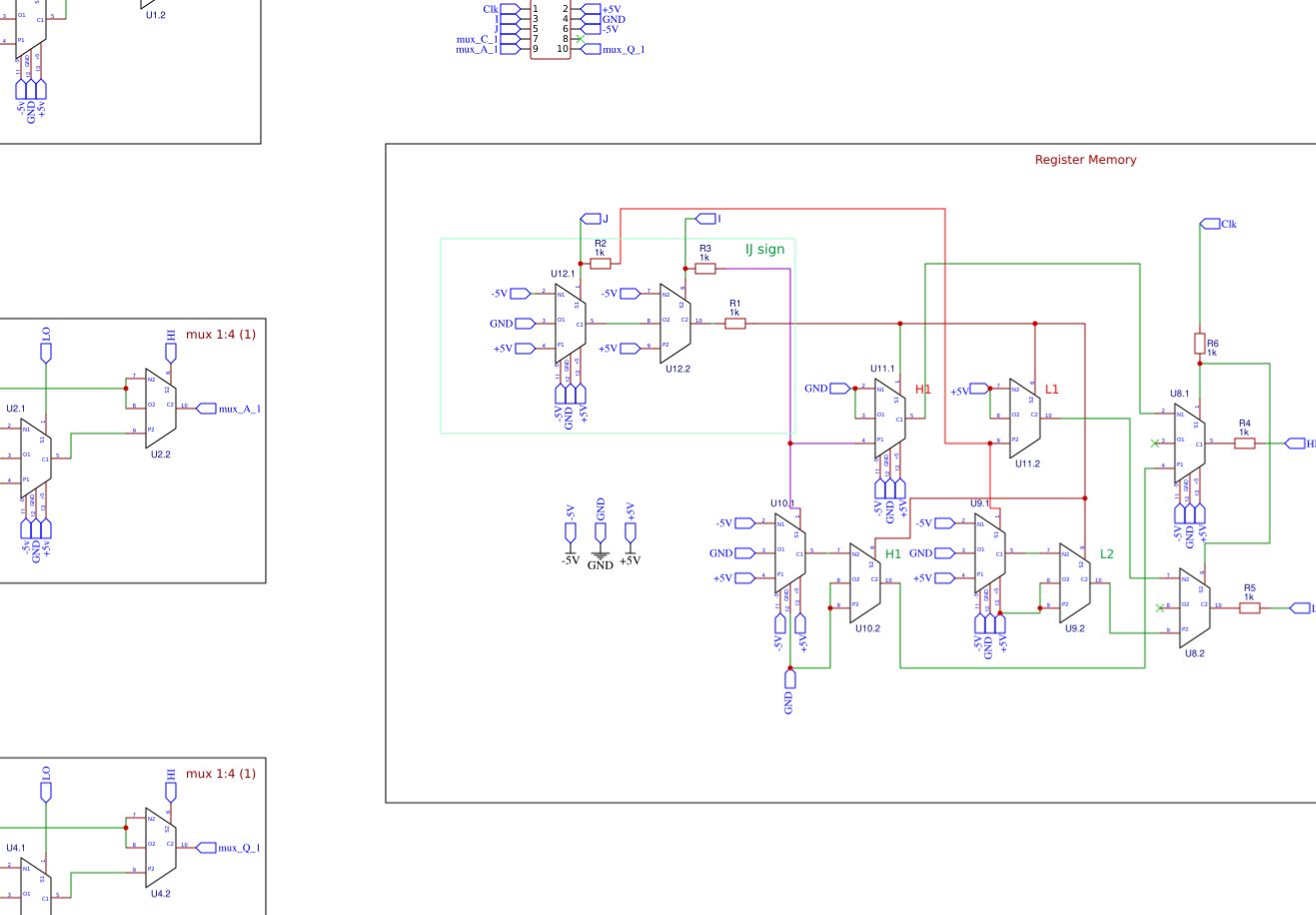 Trimux_MEMORY_dynamic - Platform for creating and sharing projects - OSHWLab