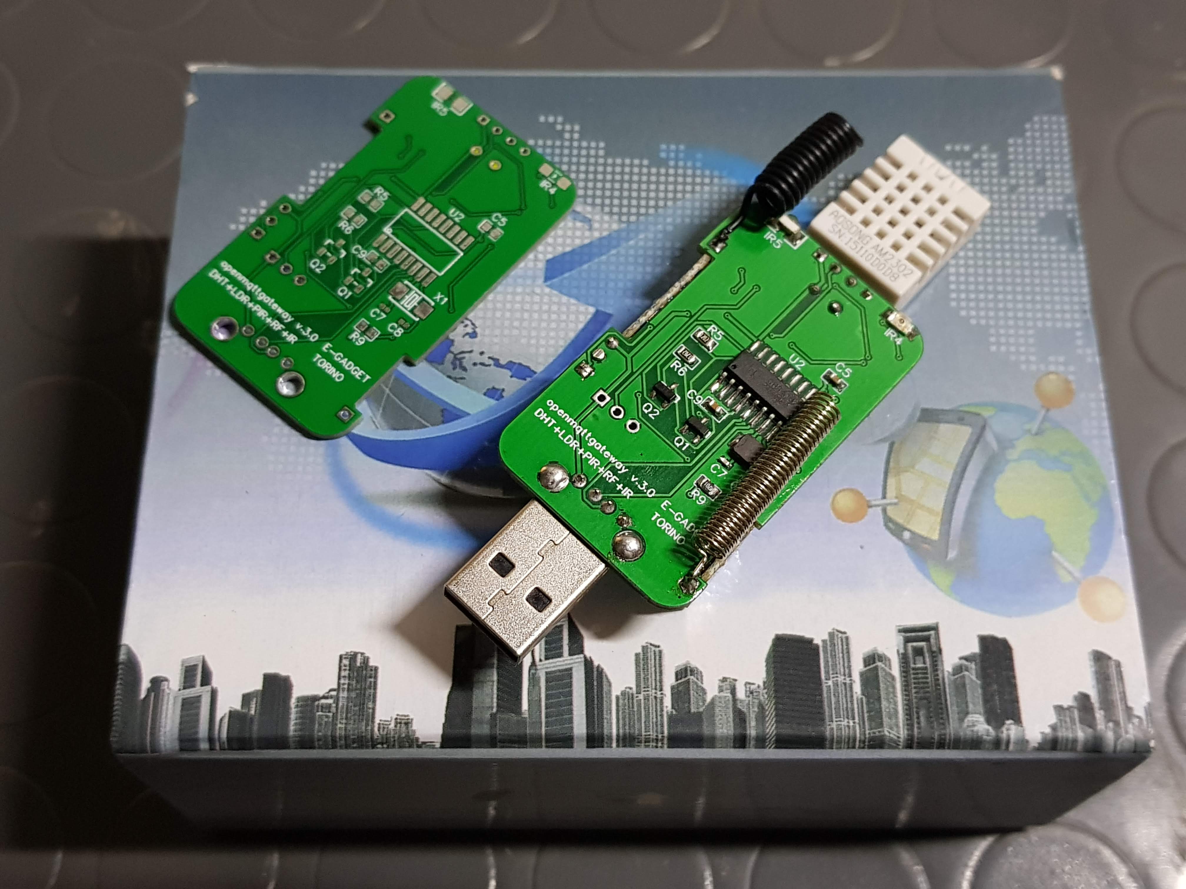 ESP8266 OpenMqttGatway RF + IR + dht + ldr + PIR copy - EasyEDA open source hardware lab
