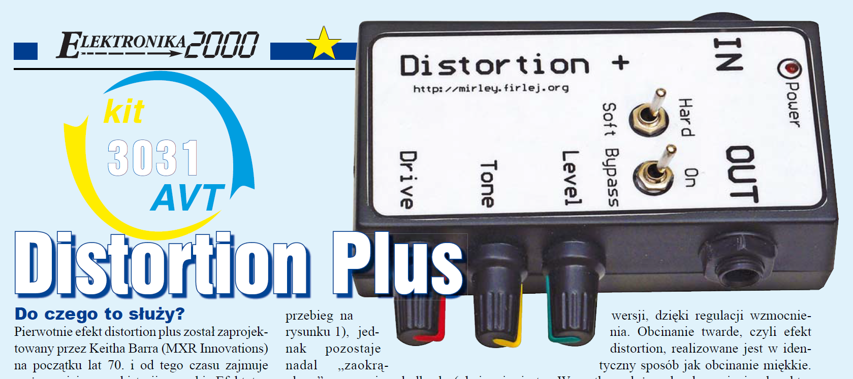 AVT3031_DISTORTION_PLUS - EasyEDA open source hardware lab