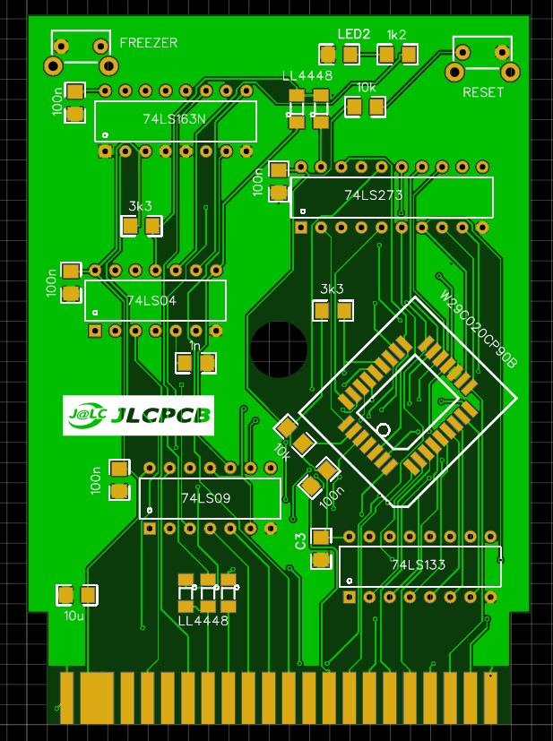FINAL III PLUS - C64 cartridge with freezer - EasyEDA open source hardware lab