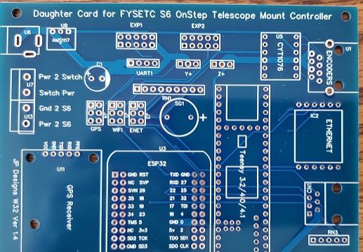 OnStep Daughter FYSETC S6 V1.4 - Platform for creating and sharing projects - OSHWLab