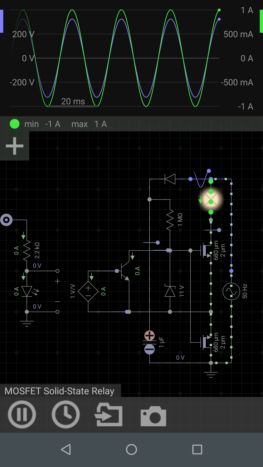 MOSFET based Solid-State Relay with Opto-isolated Input - EasyEDA open source hardware lab