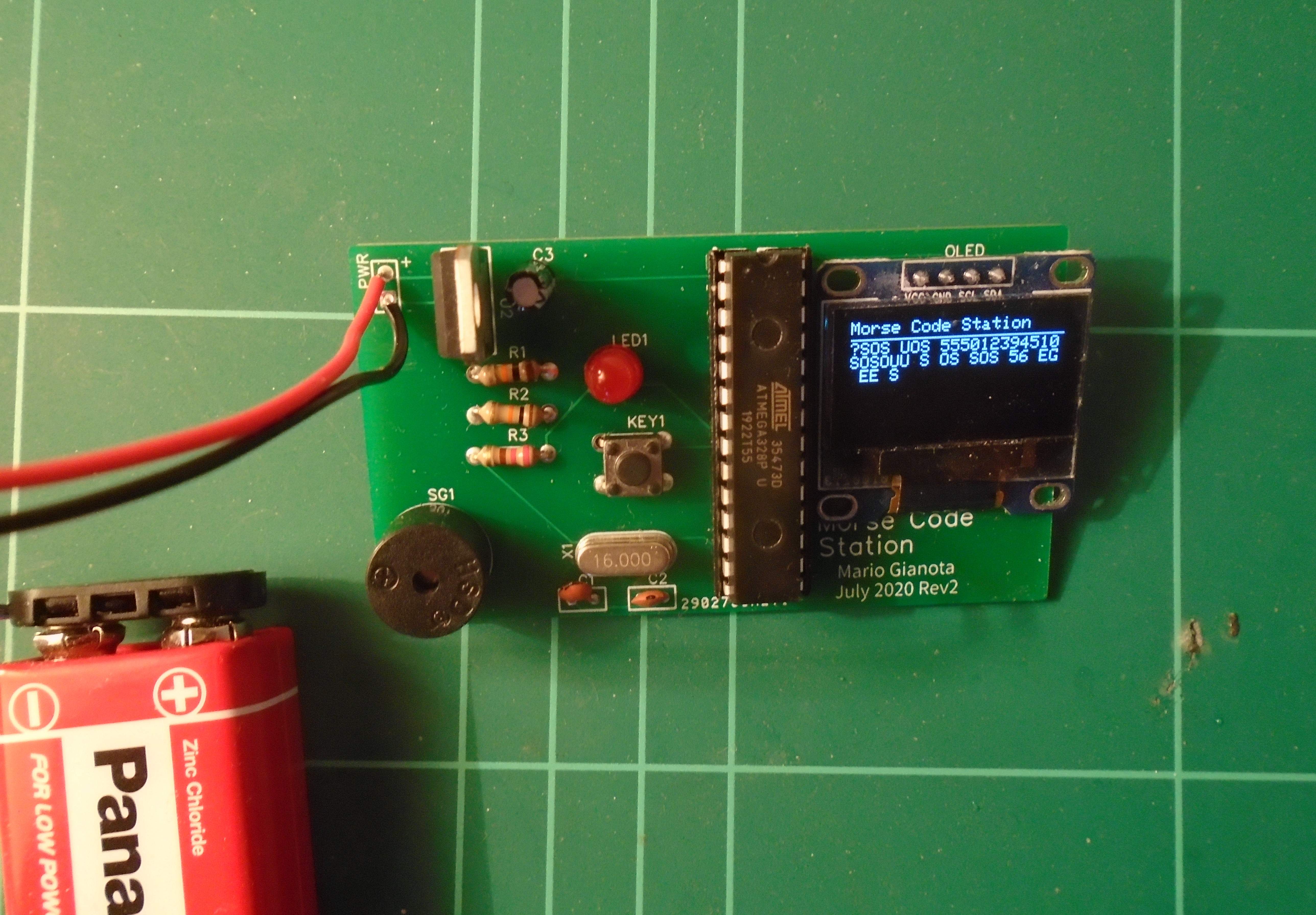 Morse Code Station EasyEDA Open Source Hardware Lab