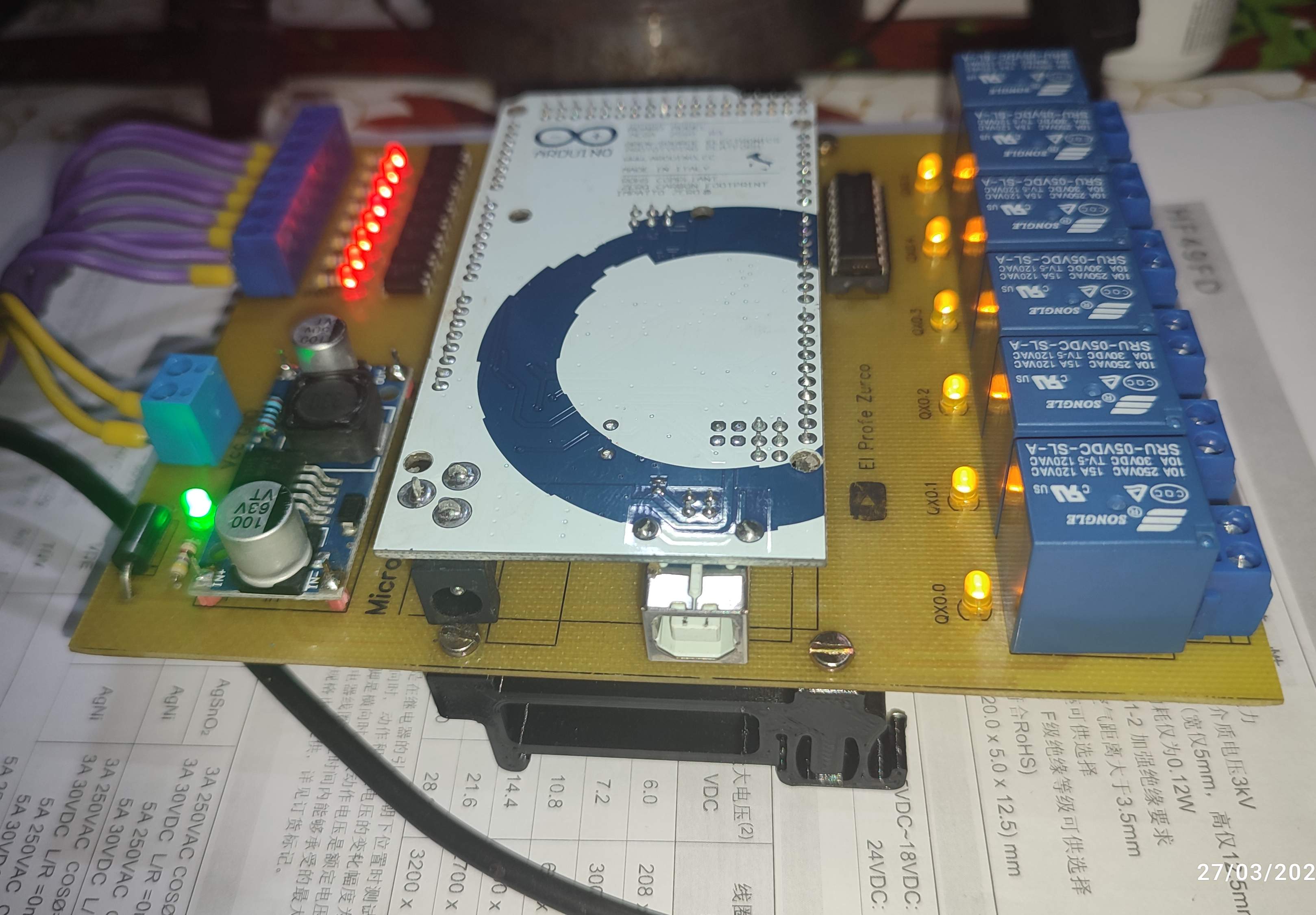 MicroPLC_MEGA2560 - Platform for creating and sharing projects - OSHWLab