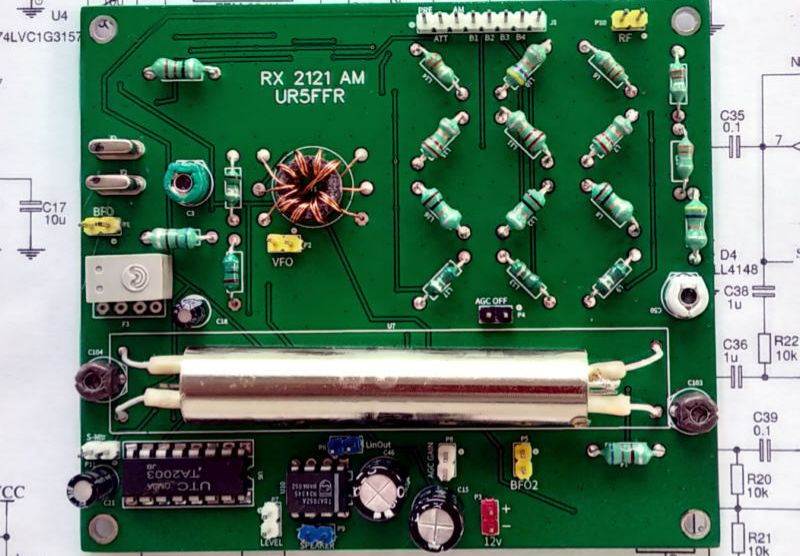 AM/SSB receiver RX2121AM - EasyEDA open source hardware lab