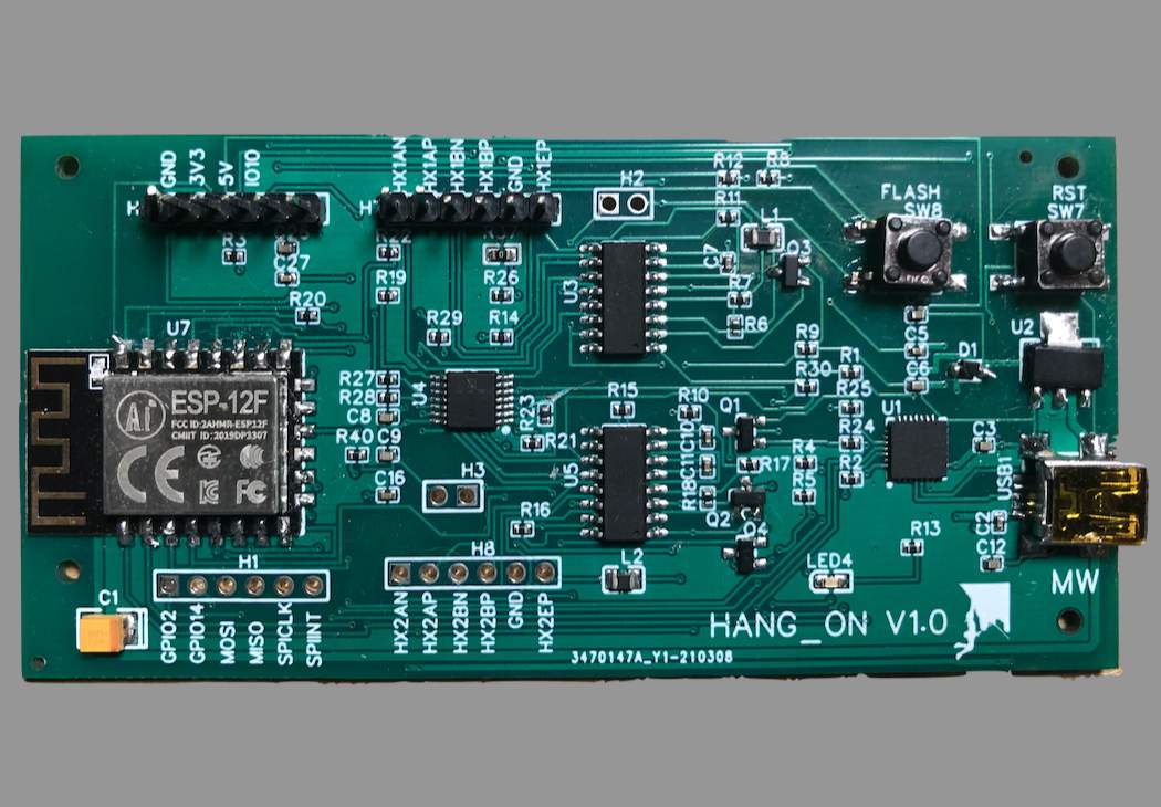 hangboard_pcb - Platform for creating and sharing projects - OSHWLab