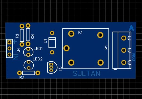 5volts single relay module - Platform for creating and sharing projects - OSHWLab