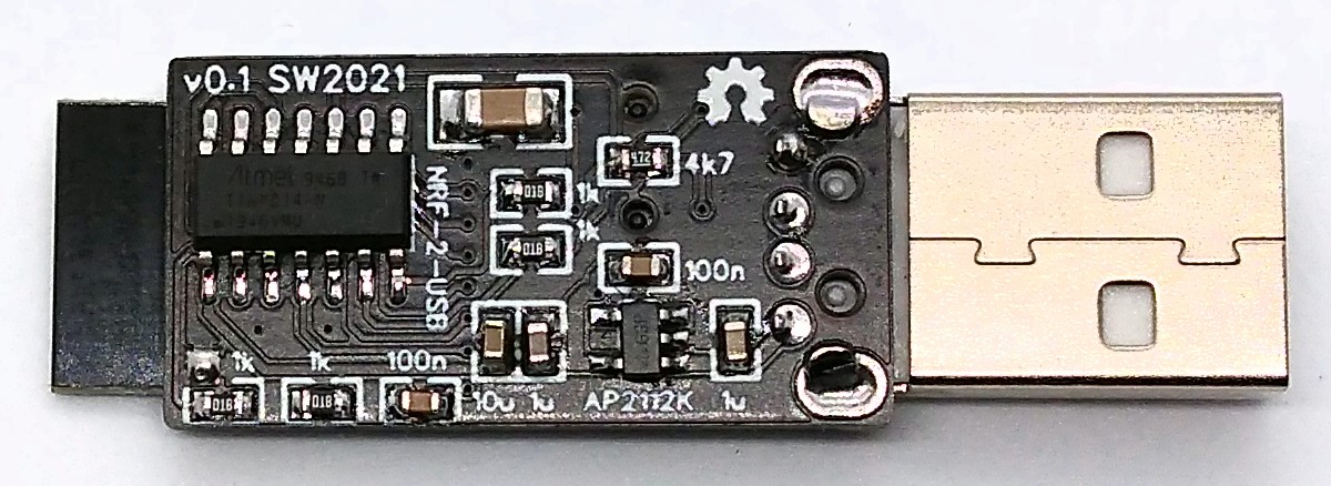 ATtiny814 NRF2USB - EasyEDA open source hardware lab