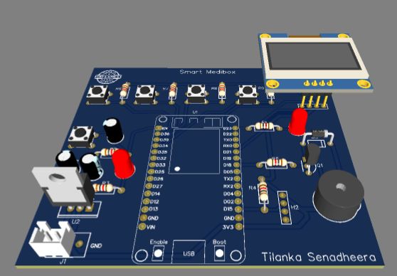 smart medibox - Platform for creating and sharing projects - OSHWLab