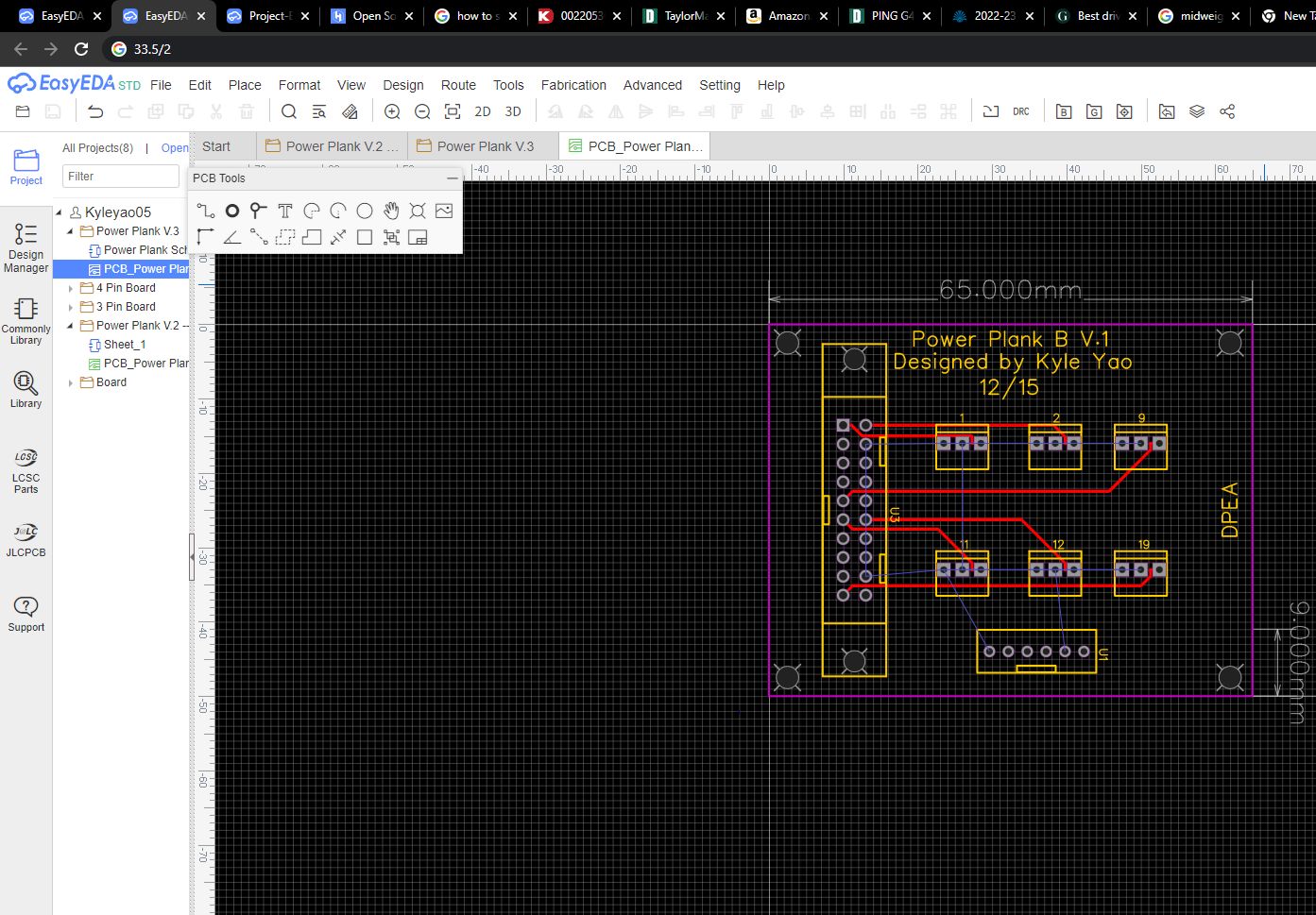 power Plank Actual - EasyEDA open source hardware lab