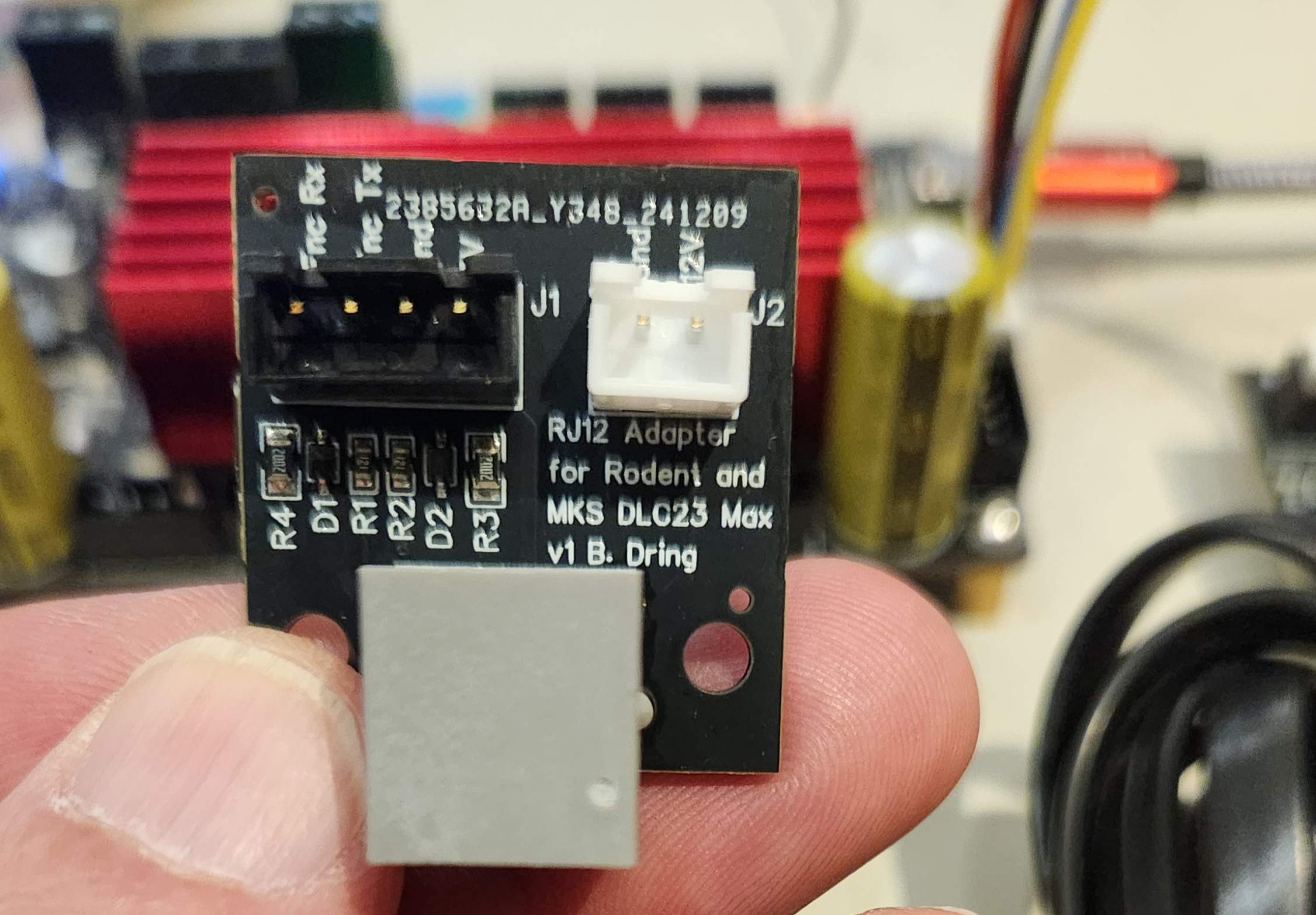 Rodent RJ12 Pendant Adapter - Platform for creating and sharing projects - OSHWLab