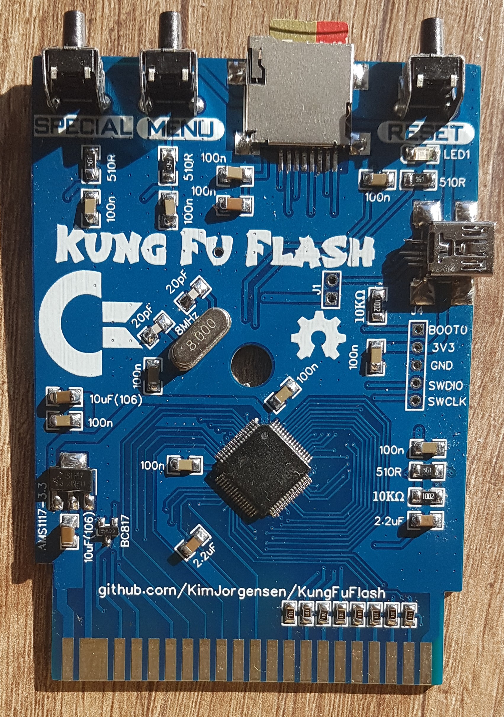 kung fu flash C64 - EasyEDA open source hardware lab