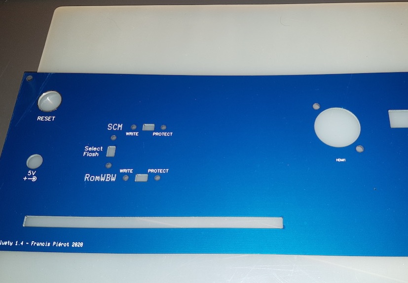 Bluety Back Panel - Platform for creating and sharing projects - OSHWLab