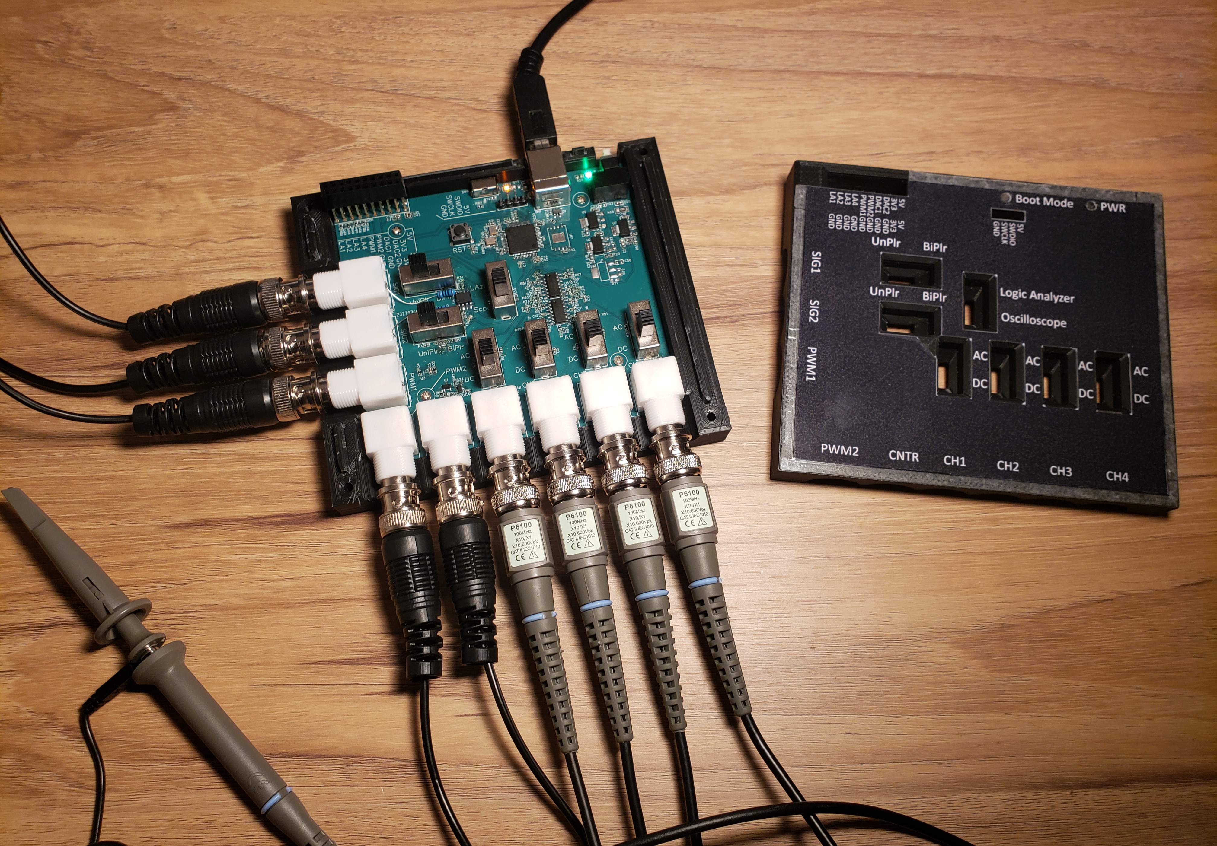 Stm32f303 Oscilloscope V1.1.0 - Platform for creating and sharing projects - OSHWLab