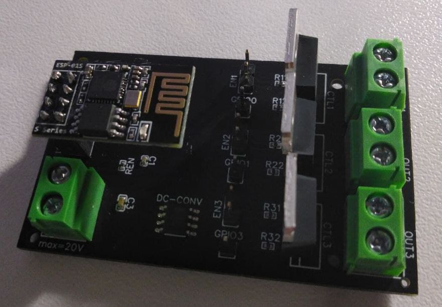 DC controller (3ch) - Platform for creating and sharing projects - OSHWLab