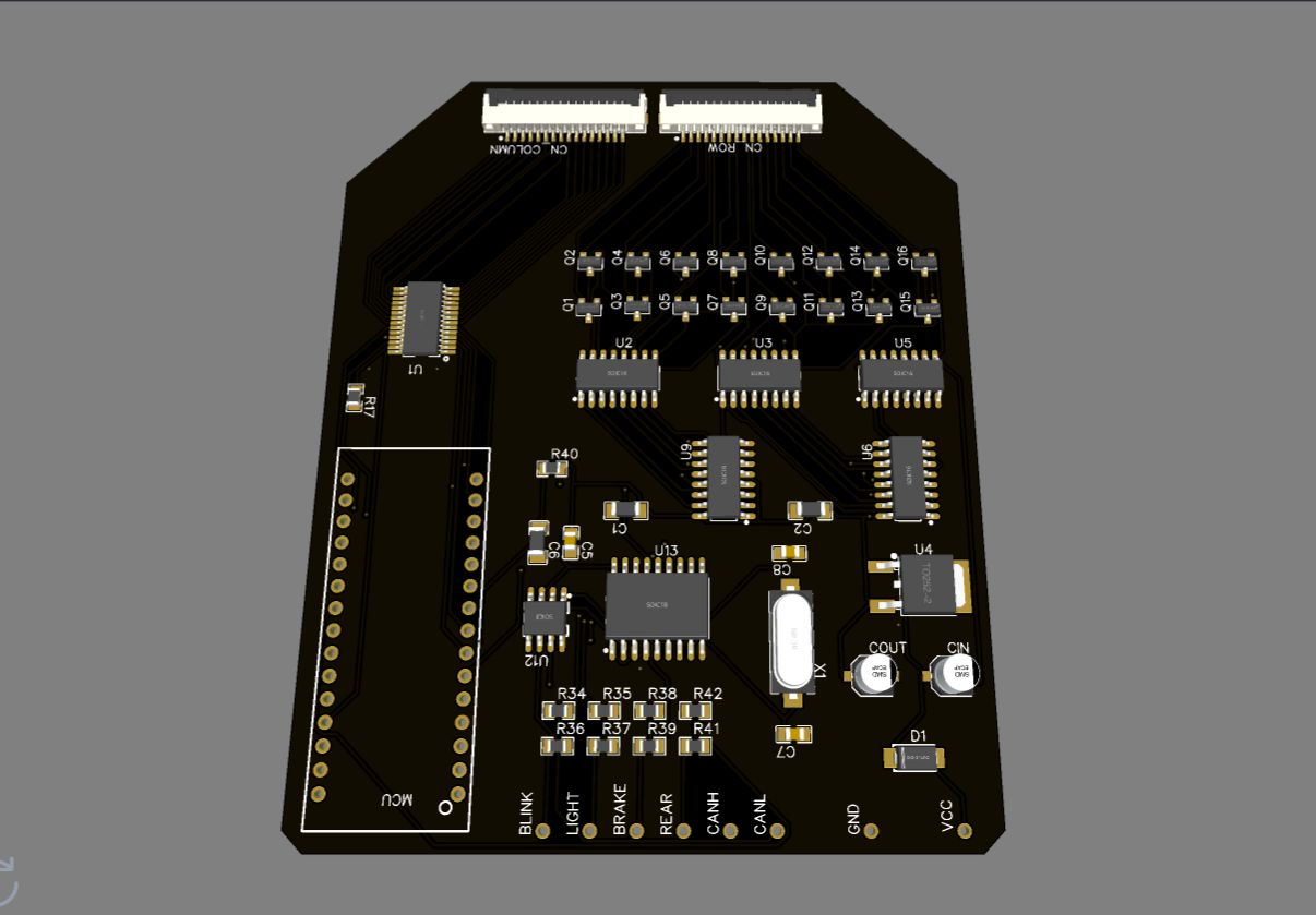 Multiplexed Led Matrix with CAN Protocol - Platform for creating and ...
