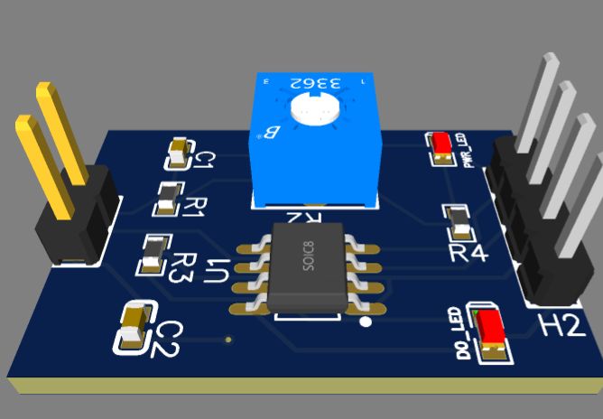 Soil Moisture Sensor Module - Platform for creating and sharing projects - OSHWLab