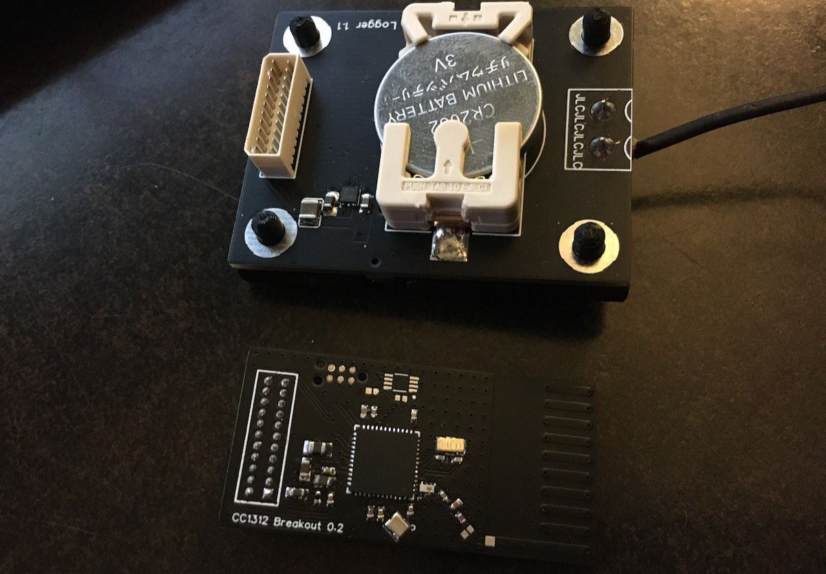 Temp logger for CC13X2 - Platform for creating and sharing projects - OSHWLab