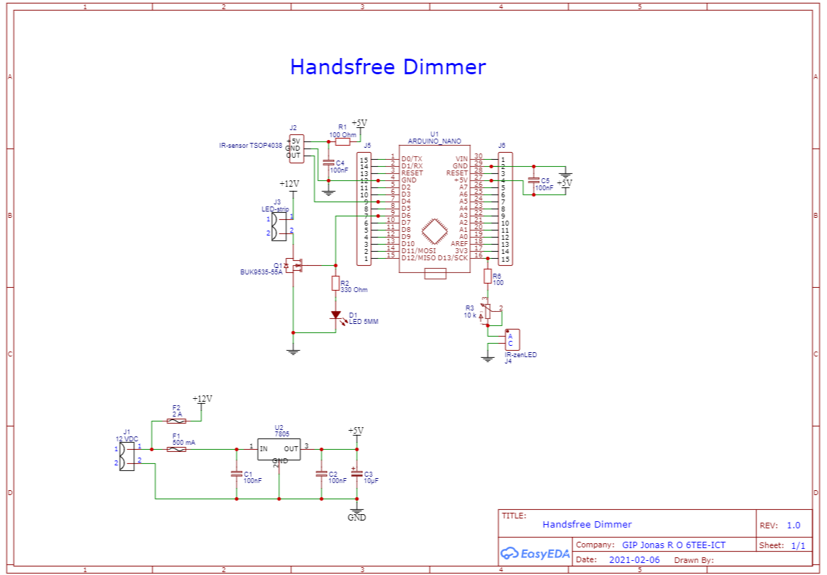 Handsfree Dimmer - OSHWLab