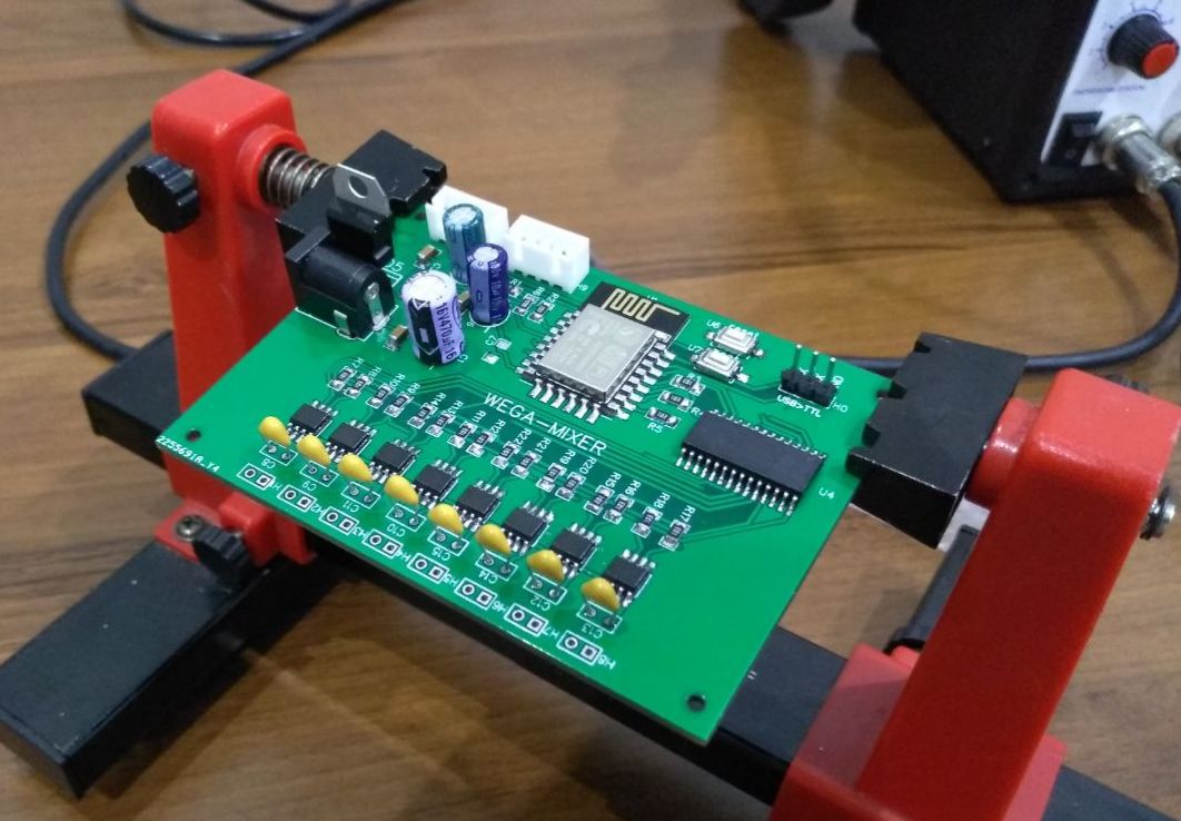 WEGA-Mixer_SMD v0.1 - Platform for creating and sharing projects - OSHWLab
