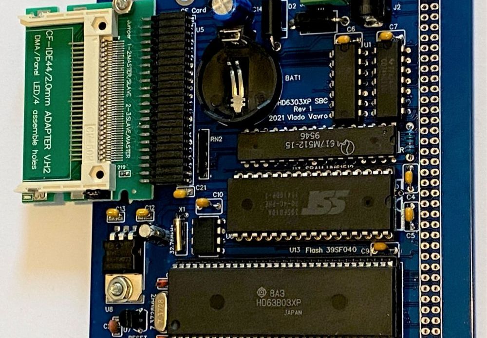 HD63B03XP SBC - EasyEDA open source hardware lab