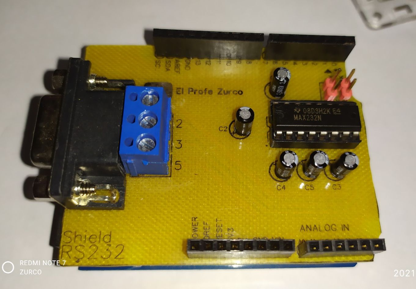 Arduino_RS232 - Platform for creating and sharing projects - OSHWLab