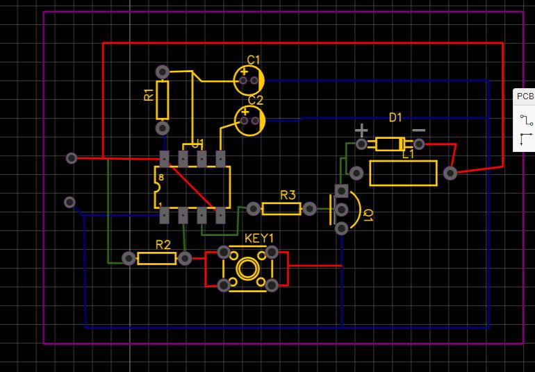 monestable multivibrator circuit using 555 timer ic - Platform for creating and sharing projects ...